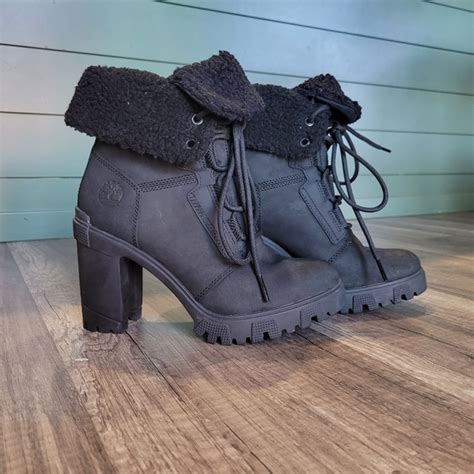Timberland Shoes Timberland Black Lana Point Warm Sherpa Lined