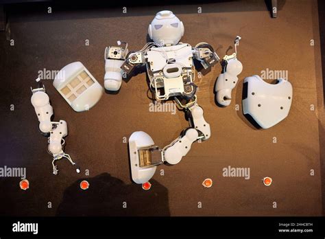 Robot Autonomous Programmable Humanoid Robot Radio Controlled Close Up Stock Photo Alamy