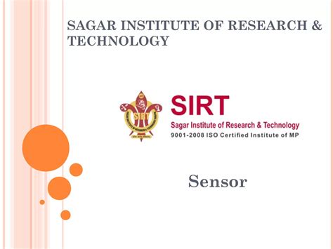 Sensor Ppt