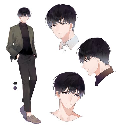 류이트 웹툰용 캐릭터시트