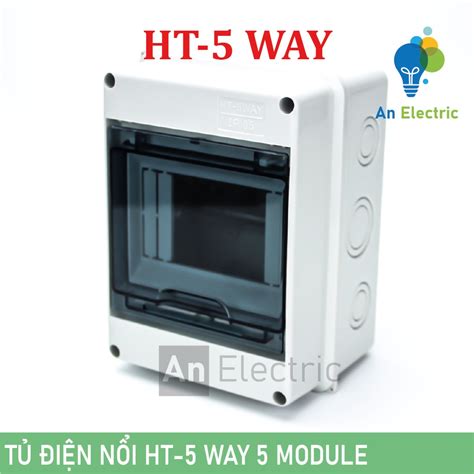 Mua Tủ điện Nhựa Ht 5 Way Ht 8 Way Ht 12 Way Chống Nước Tủ điện Lắp Nổi Giá Rẻ Nhất Teckivn