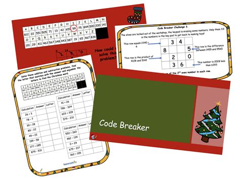 Lower KS2 Christmas Code Breaker Lesson Resourcefully