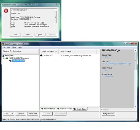 Help On CCS V Win Vista XDS USB Code Composer Studio Forum Code Composer Studio