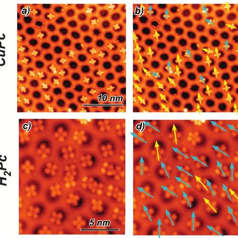 A Constant Current Stm Image Of Cupc At 5 K Adsorbed On The H Bn Nm Download Scientific