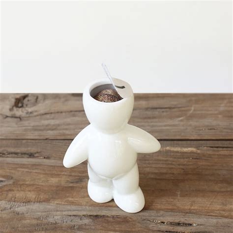 Новинка бонсай голова трава кукла волосы белый ленивый человек положиться растение сад Diy Мини