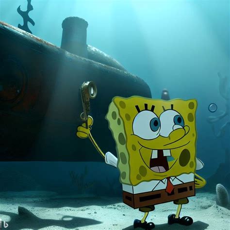 Spongebob Found The Missing Submarine Bing Rweirddalle