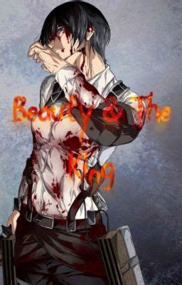 Attack On Titan Beauty And The Kingmikasa X Male Reader Version
