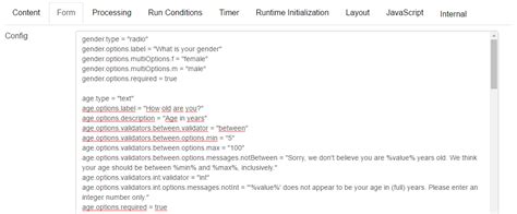 Config Sophie Documentation Sophielabs