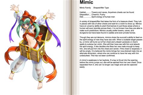 Image Mimicpng Monster Girl Encyclopedia Wiki Fandom Powered By