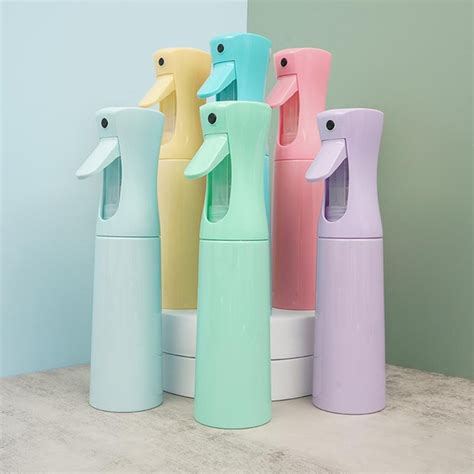 High Pressure Spray Bottle Macaron Color Matching 300ml Skin Care Spray