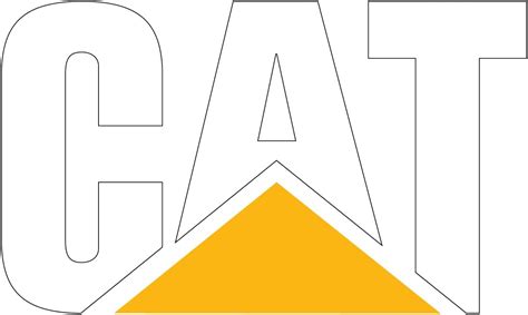 Compatible With Caterpillar Cat Logo 4 To 18 With Black