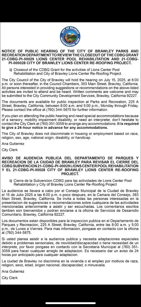 City Of Brawley City Of Brawley Added A New Photo