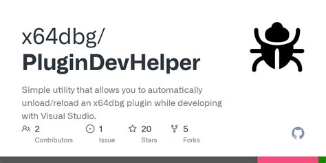 Github X64dbgplugindevhelper Simple Utility That Allows You To