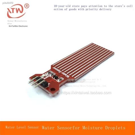 Water Level Sensor Module Water Sensor For Moisture Droplets Water