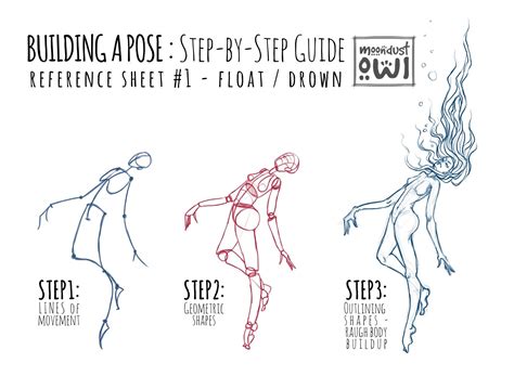 Anime Floating Poses Drawing Poses Anime Illustrations 38 Trendy