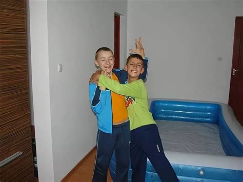 Boy Fights 13 Water Wiggles Going Commando