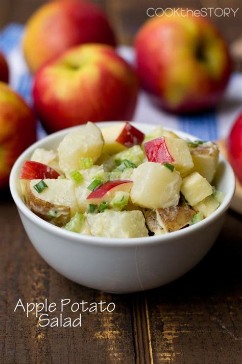 Apple Potato Salad Recipe Apple Salad Recipes Potatoe Salad Recipe
