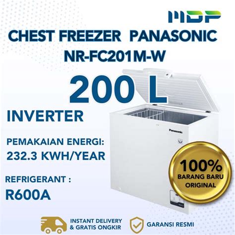 Chest Freezer Panasonic Nr Fc201m W 200lwhite Mdp It And