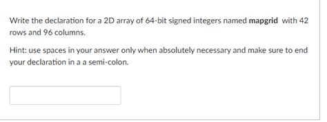 Solved Thinking About The Memory Layout Of Multidimensional Chegg Com