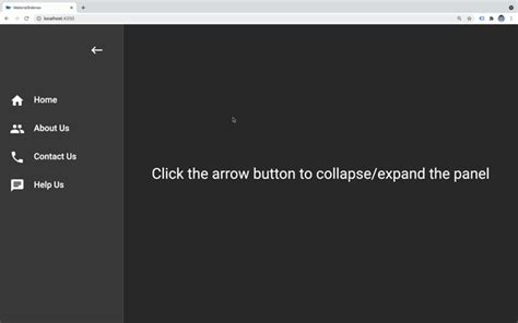 Material Sidenav Custom Collapse Expand Behaviour Its Always Better To Hack Around Than