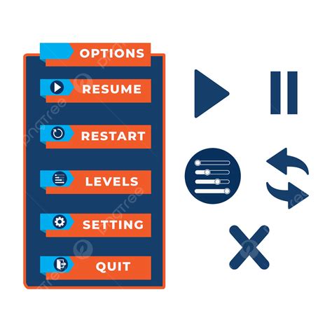 Game Interface Pack Design Free Vector And Png Png File Game Interface 2021 Tamplate Png And