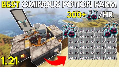 [ Early Access ] Easiest Ominous Potion Farm For Minecraft Bedrock 1 21