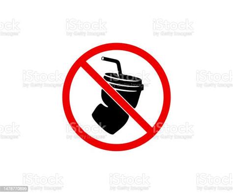 금지 기호 및 기호 쓰레기를 버리지 말고 플라스틱 그래픽 디자인을 버리지 마십시오 금지 기호 금지 표시 및 금지 기호 종이컵 벡터 디자인 및 그림 경계 표지에 대한 스톡