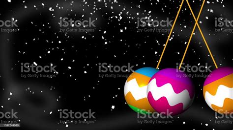 크리스마스 색깔의 공은 깜박이는 빛의 배경에 스윙 컴퓨터에서 생성된 3d 렌더링 웹 배경 0명에 대한 스톡 사진 및 기타 이미지 0명 12월 3차원 형태 Istock