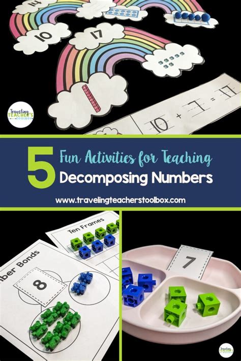 5 Fun Activities For Teaching Decomposing Numbers Traveling Teachers