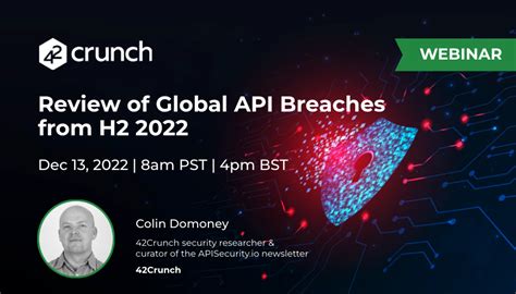Webinar Review Of The Major Api Breaches From H2 2022 Api Security News