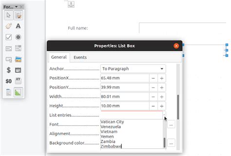 How To Create Fillable Pdf Forms With Libreoffice Writer Linux