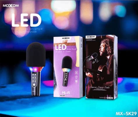 Moxom Mx Sk29 Led Wireless Karaoke Microphone And Speaker Cme Distribution Sdn Bhd