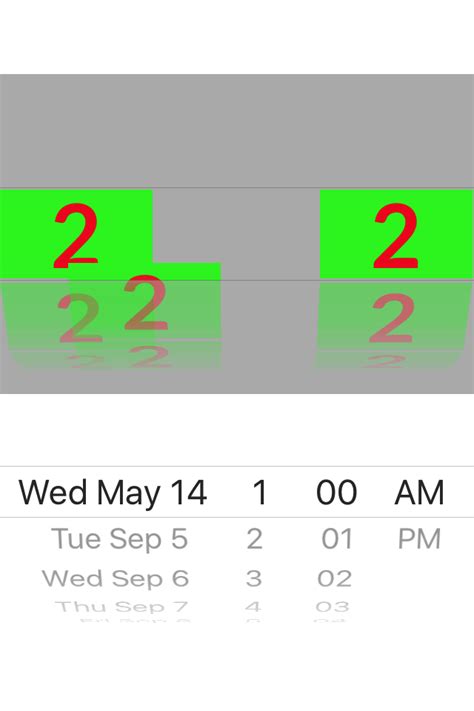 Ios I Have A Uipickerviewuidatepicker Which Is Initially Scrolling Unexpectedly Stack Overflow