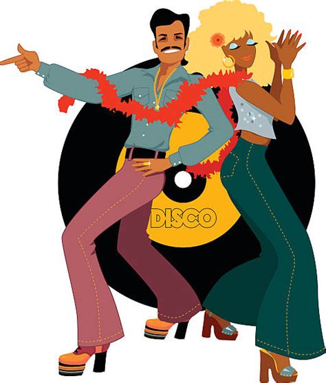 2 300 70s Disco Fashion Stock Illustrations Royalty Free Vector