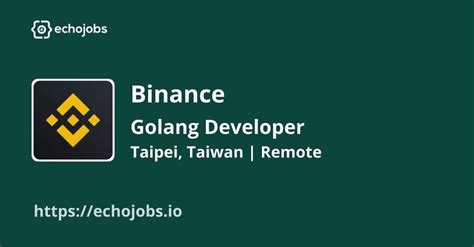 Hiring Golang Developer Taiwan Taipei Taiwan Remote Kubernetes Go Rgolangjob