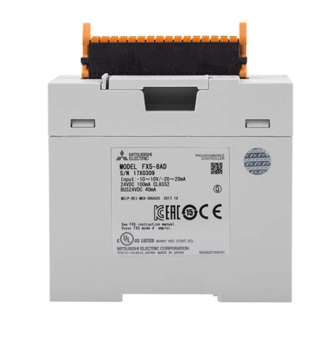 FX AD Mitsubishi Electric Mitsubishi Electric Analog Input Module For Use With FX U CPU