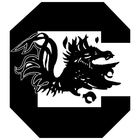 South Carolina Logo Black And White Brands Logos