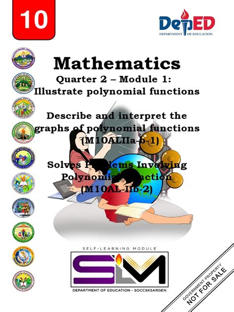 Jhs Slm 1 Q2 Math Grade 10 32pages Pdf Polynomial Function Mathematics