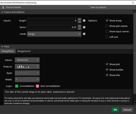 scan for accumulationdistribution indicator usethinkscript community
