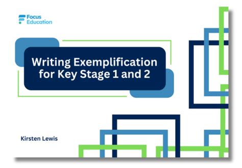 Writing Exemplification For Key Stage 1 And Key Stage 2 Focus Education