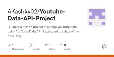 GitHub AKashkv02 Youtube Data API Project Building A Python Project