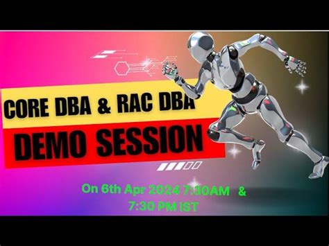 Srinivasarao Ravulapalli On Linkedin Oracle Dba And Rac Dba Demo Session Schedule