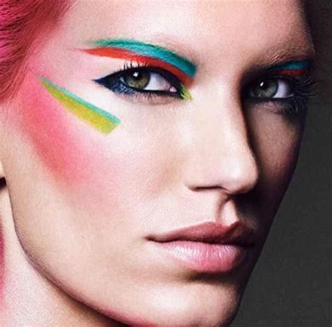 Colorful Faces Hunger Games Makeup Hunger Games Capitol Blue Eyeshadow