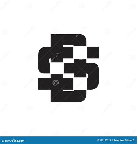 Abstract Linked Letter D Logo Vector 165984731