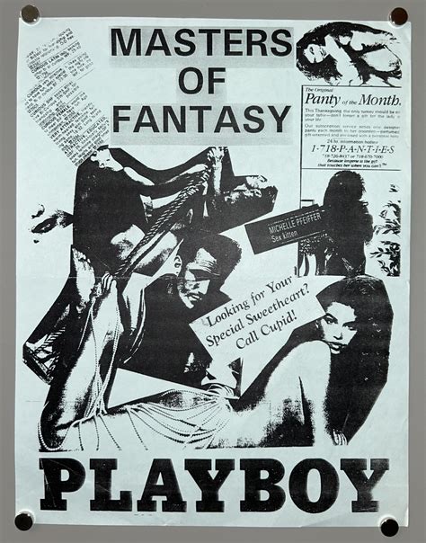 Masters Of Fantasy Playboy Poster Museum