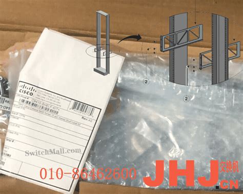 Cisco C9407 Shelf Kit 思科交换机托架安装套件 Cisco Catalyst 9400 Series 7 Slot Chassis Shelf Install Kit