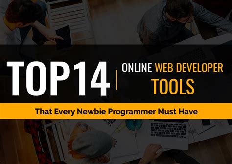 Top 14 List Online Web Developer Tools And Platforms Updated 2025