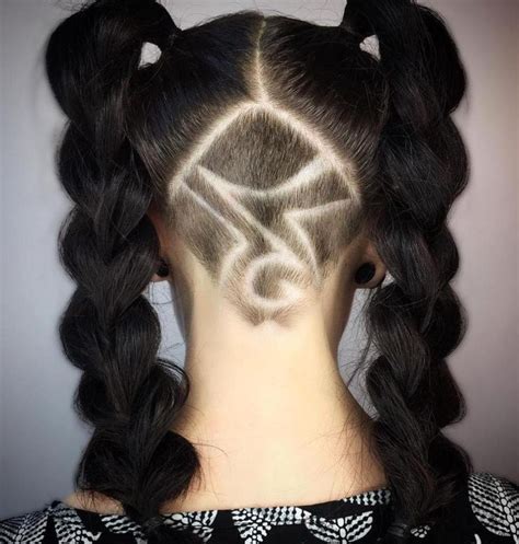 Shaved Hairstyles For Women Who Dare To Be Different Hair Styles Shaved Hair Shaved Long Hair