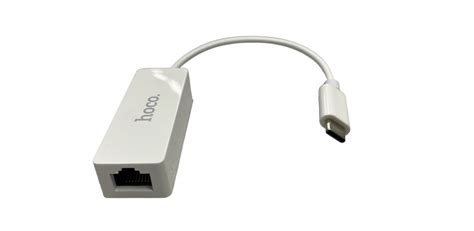 Переходник Type C Rj45 Ua22 Ethernet Adapter 100 Mbps белый купить с доставкой по