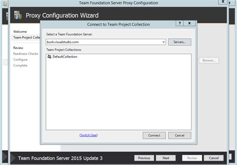 How To Configure A Tfs Proxy To Work With Team Services Buck Hodges